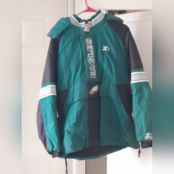 STARTER | Jackets & Coats | Philadelphia Eagles Anorak Starter Jacket ...
